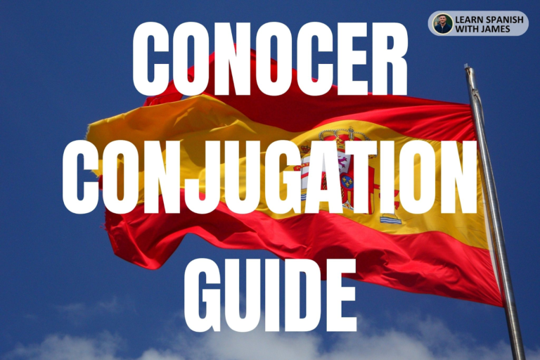 Conocer Conjugation Chart & Full Tense Guide - Learn Spanish with James