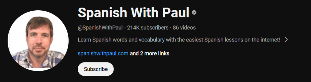 39 Best Spanish YouTube Channels (All Levels) - Learn Spanish with James