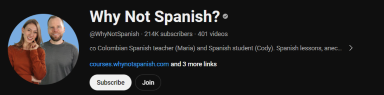 39 Best Spanish YouTube Channels (All Levels) - Learn Spanish with James